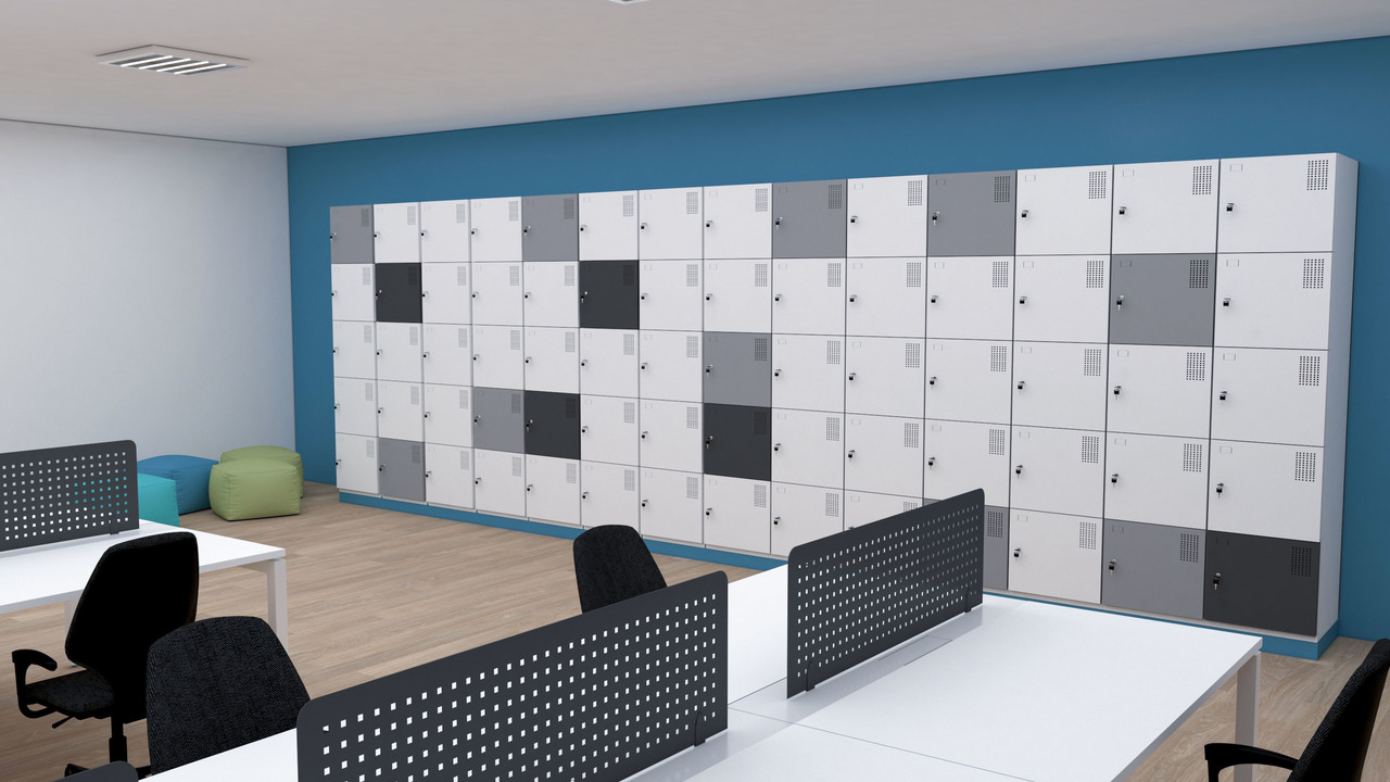 Lockers para Escritório I Linha Office - Led Móveis